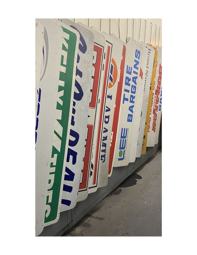 Sign for Tire Storage Racks (Sign Only) – Warren Steel